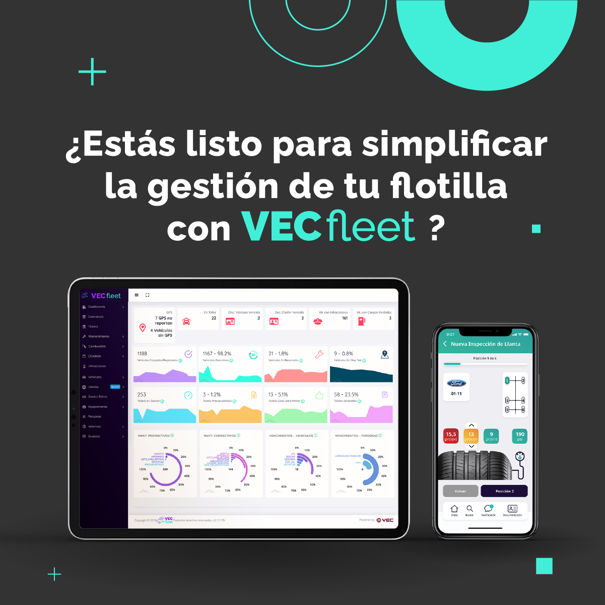 Software de control y mantenimiento de Flotas